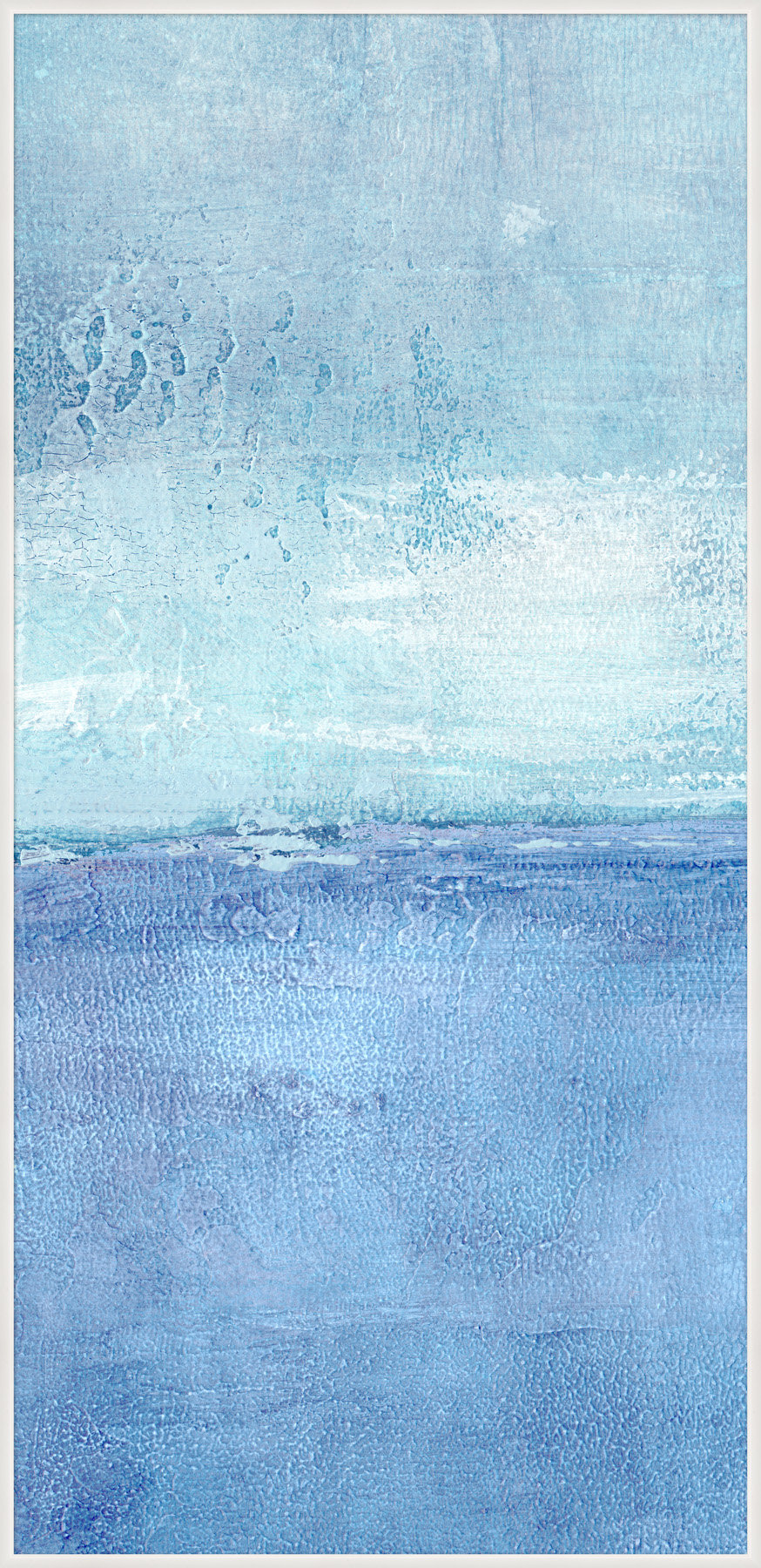 Lillian August Deep Water 1' Framed Print on Canvas | Wayfair