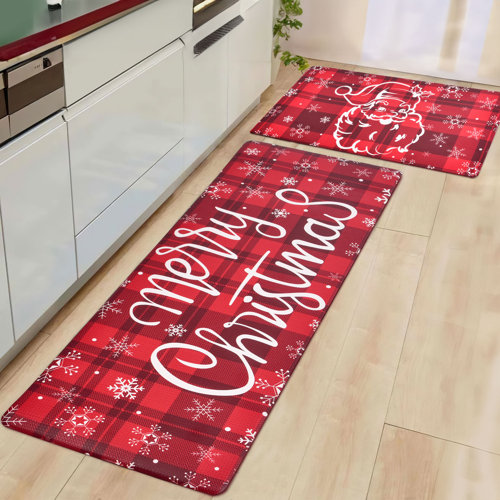 Red Kitchen Mats You'll Love | Wayfair