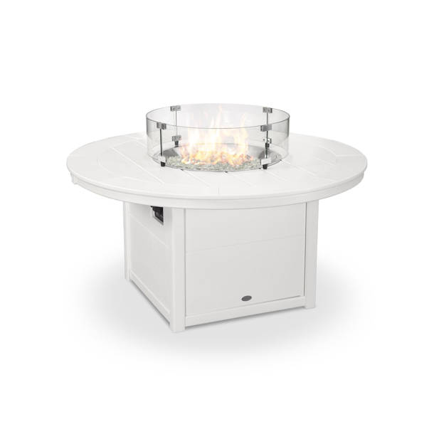 POLYWOOD® Round 48" Fire Pit Table & Reviews | Wayfair