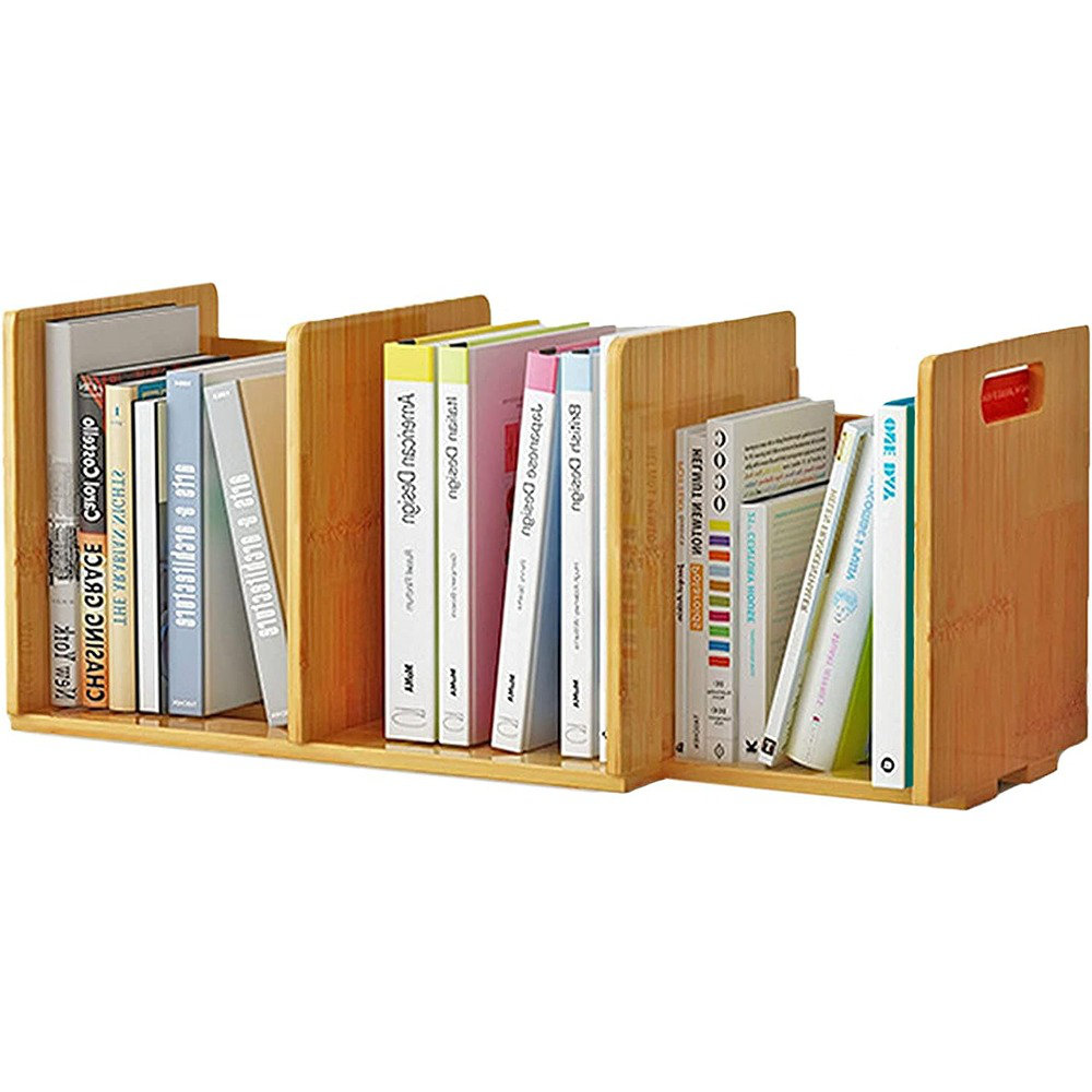 George Oliver Desktop Bookshelf Expandable Desktop Organizer Counter ...