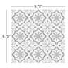 Merola Tile Monteca 10" x 10" Porcelain Patterned Wall & Floor Tile ...