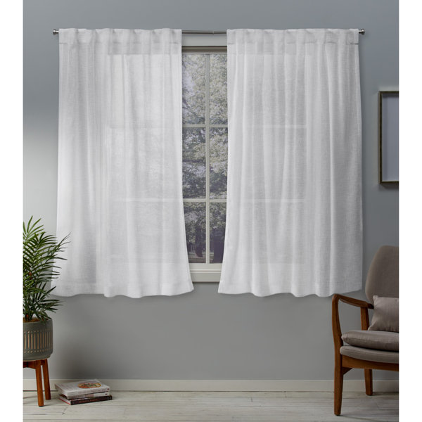 Highland Dunes Lyons Sheer Panel Pair & Reviews | Wayfair
