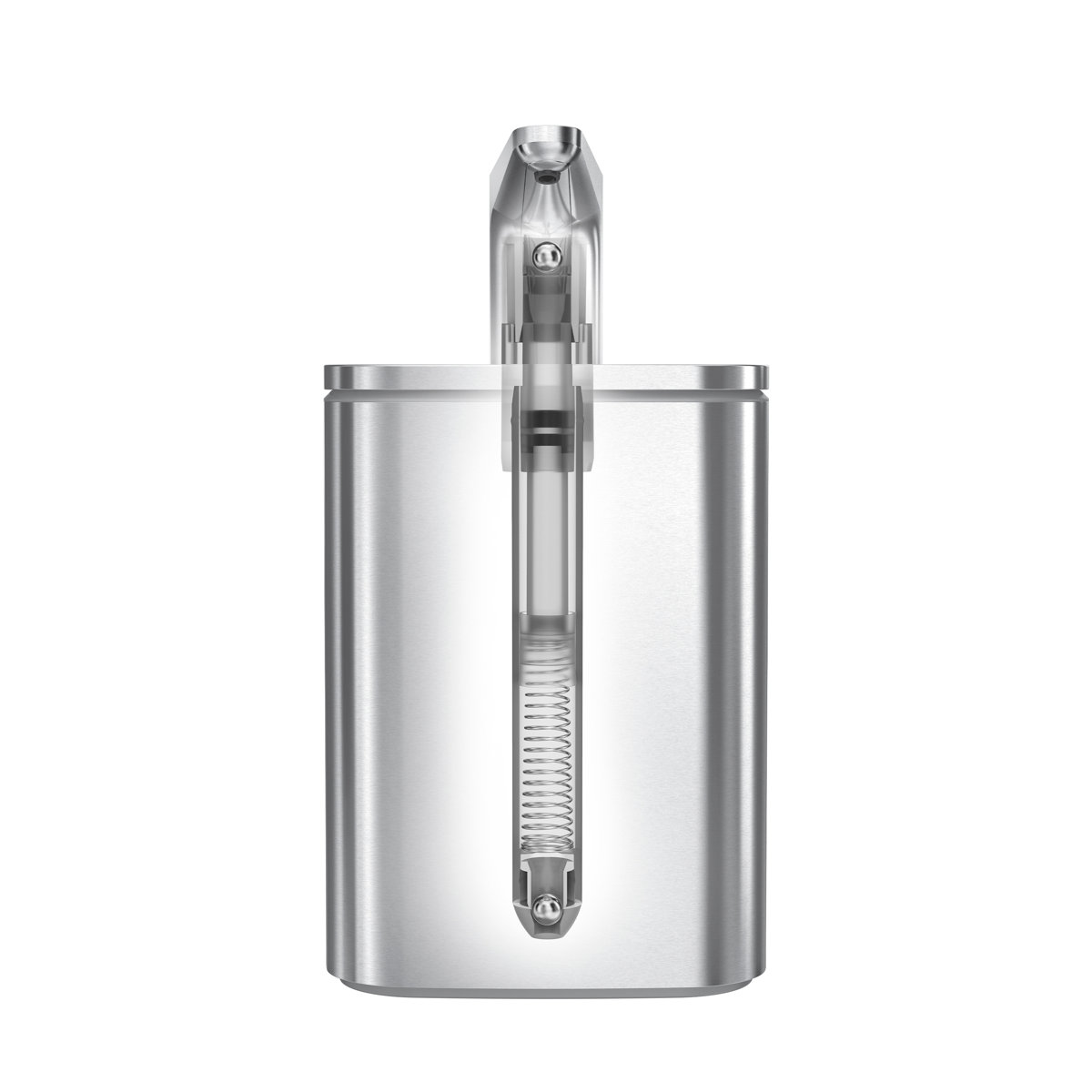 Simplehuman 16 oz. Liquid Soap Pulse Dispenser, Brushed Stainless Steel ...