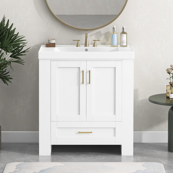 Winston Porter 30 Inch Modern Bathroom Vanity - Wayfair Canada