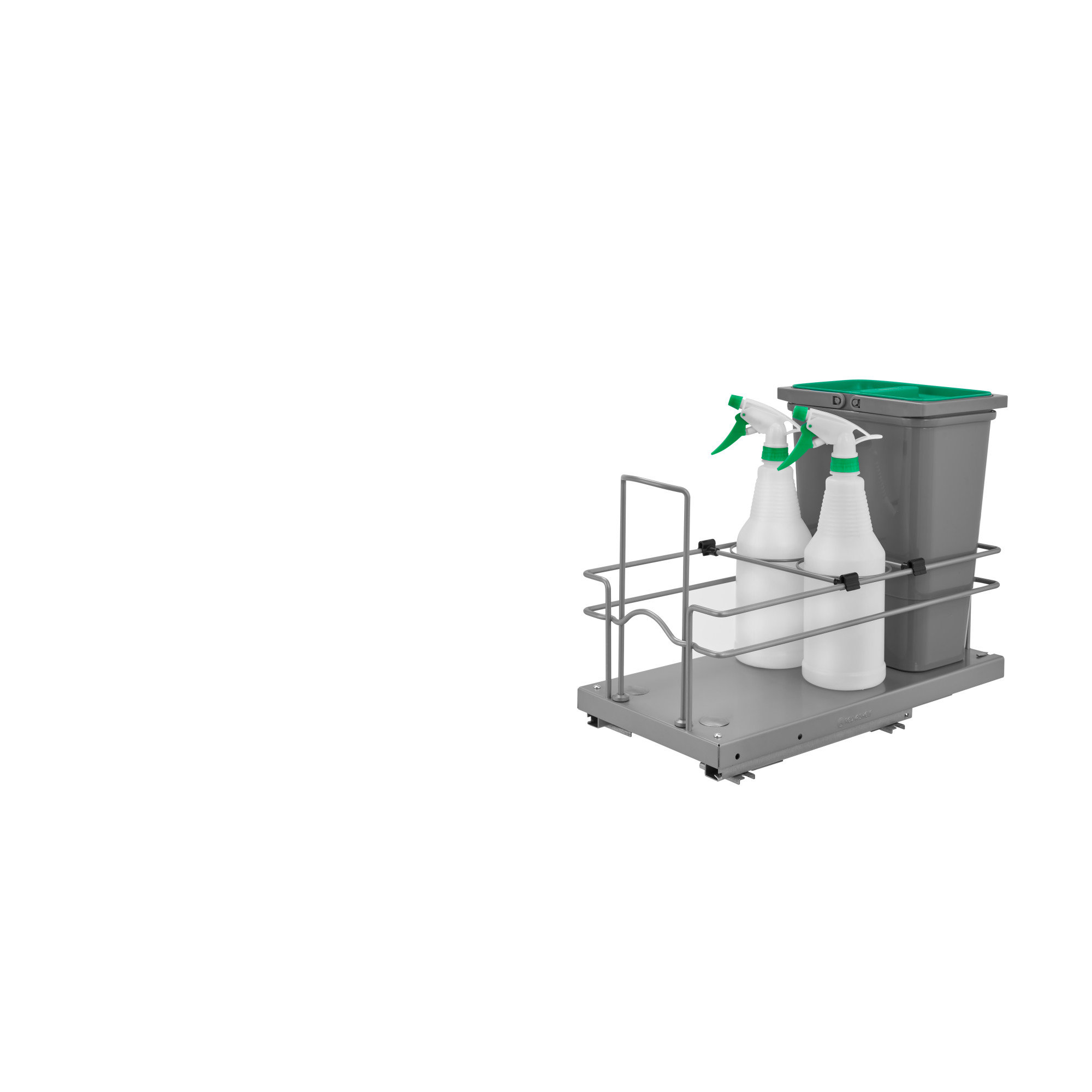 Rev-A-Shelf Undersink Pull Out Cleaning Organizer with Soft Close | Wayfair