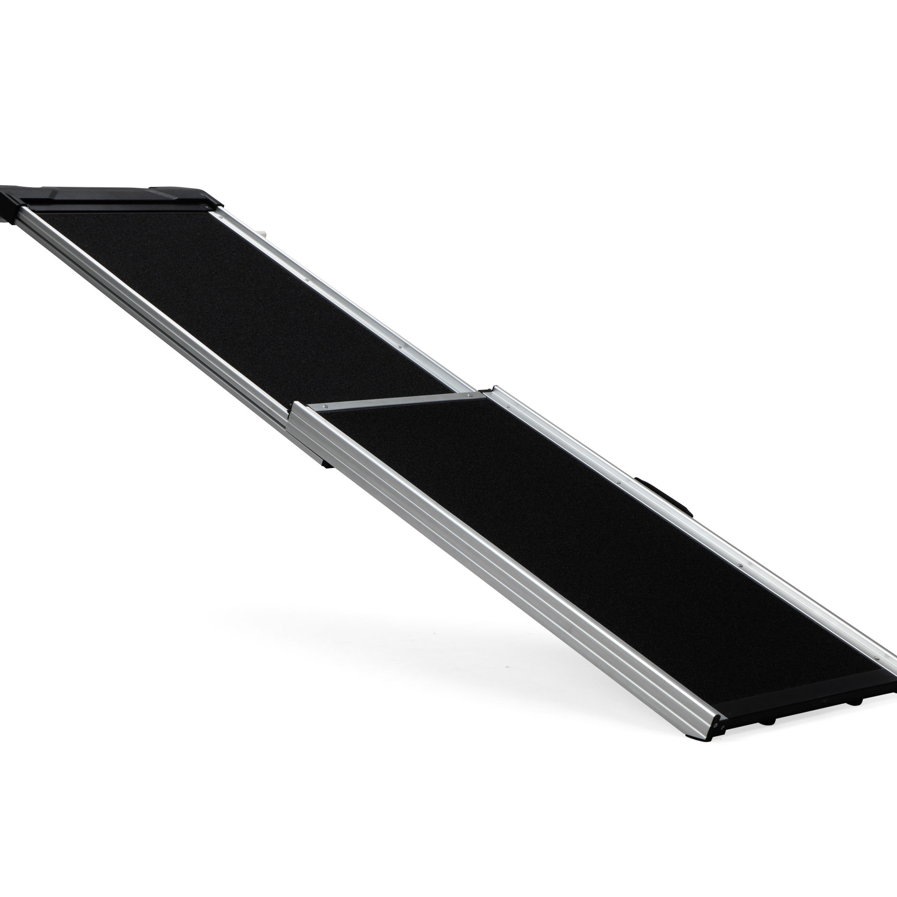 Orren Ellis Black Foldable Aluminum Dog Climbway With Control And Non ...