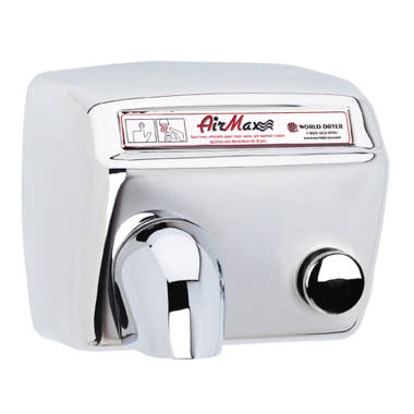 World Dryer AirMax 115 Volt Automatic Hand Dryer - Wayfair Canada
