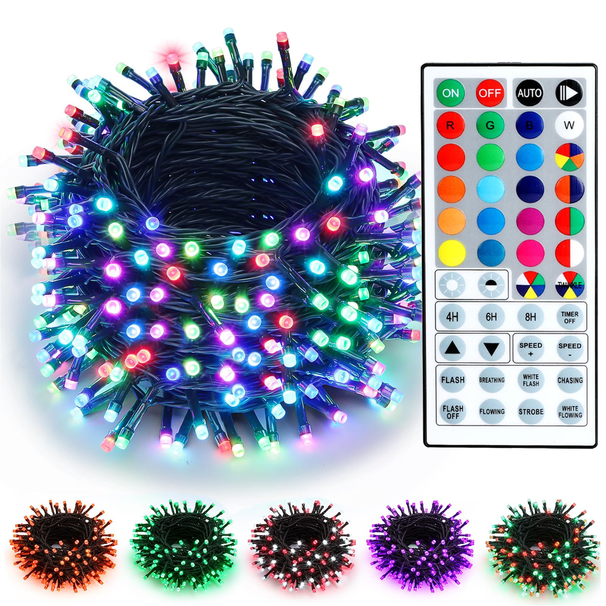 The Holiday Aisle® Color Changing String Lights | Wayfair