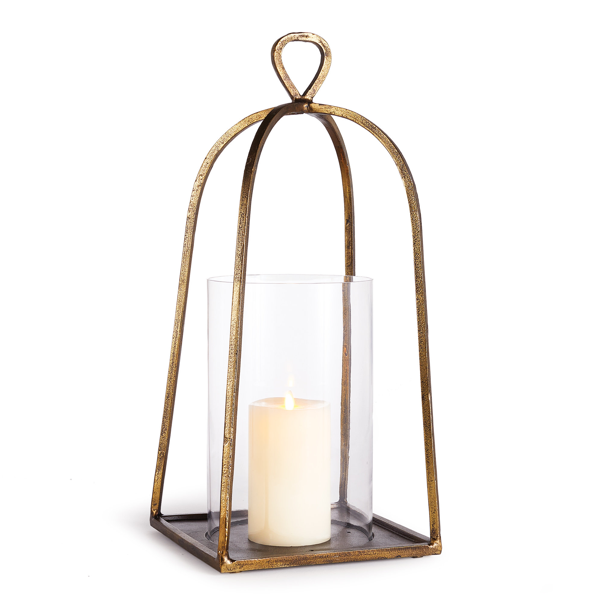 Birch Lane™ Saga Glass Tabletop Hurricane & Reviews | Wayfair