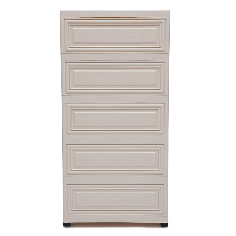 Rebrilliant Julane 6 Drawer Plastic Storage Cabinet W/ Lock & Reviews ...