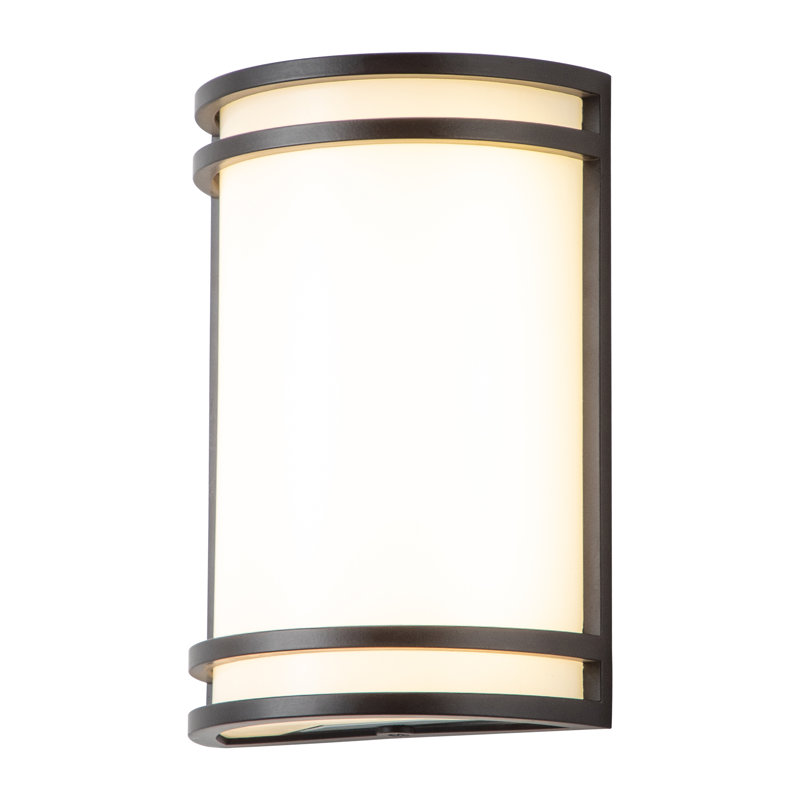 Wade Logan® Rantoul 1 - Light LED Dimmable Flush Mounted Sconce ...