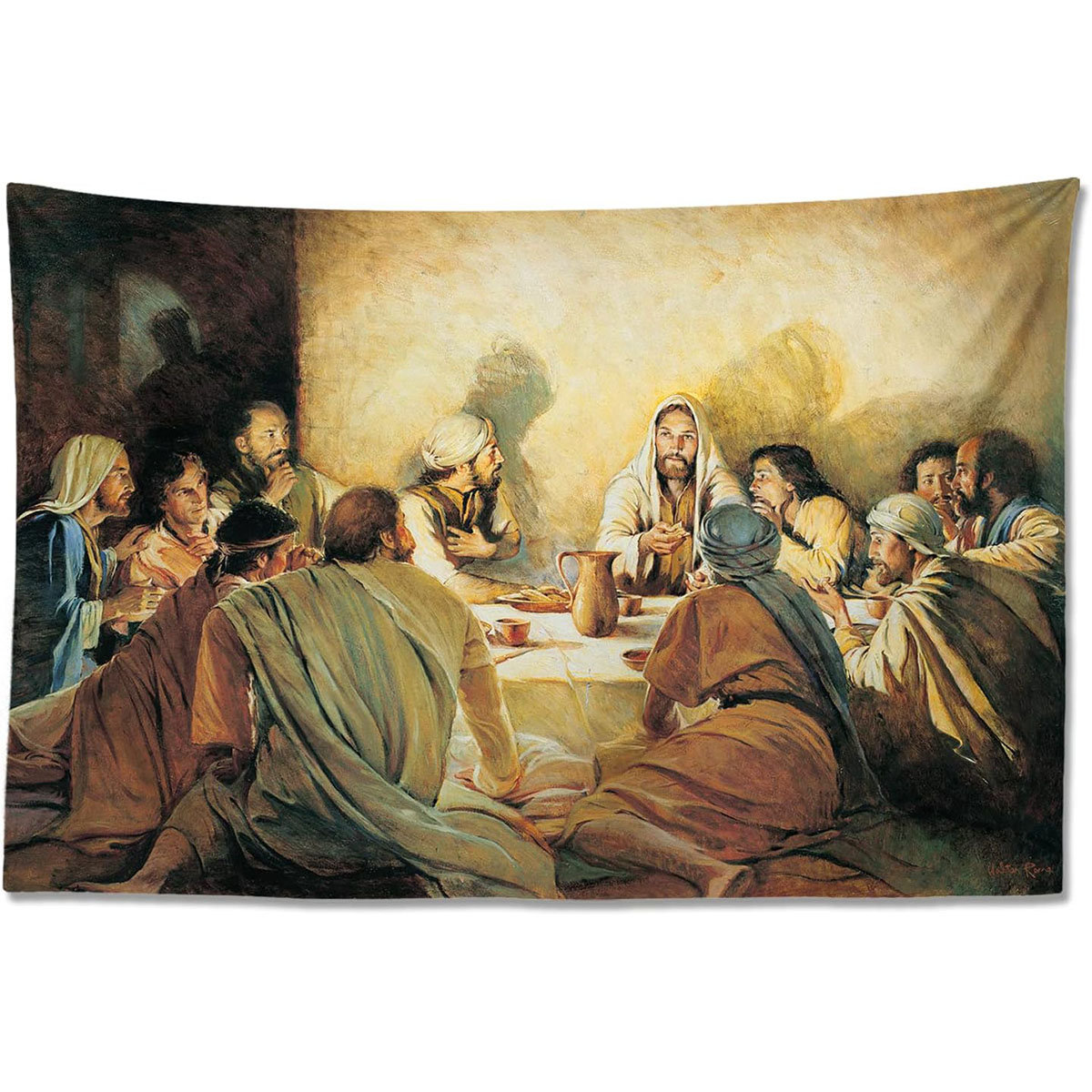 Astoria Grand Jesus Christ Tapestry The Last Supper Wall Handing ...