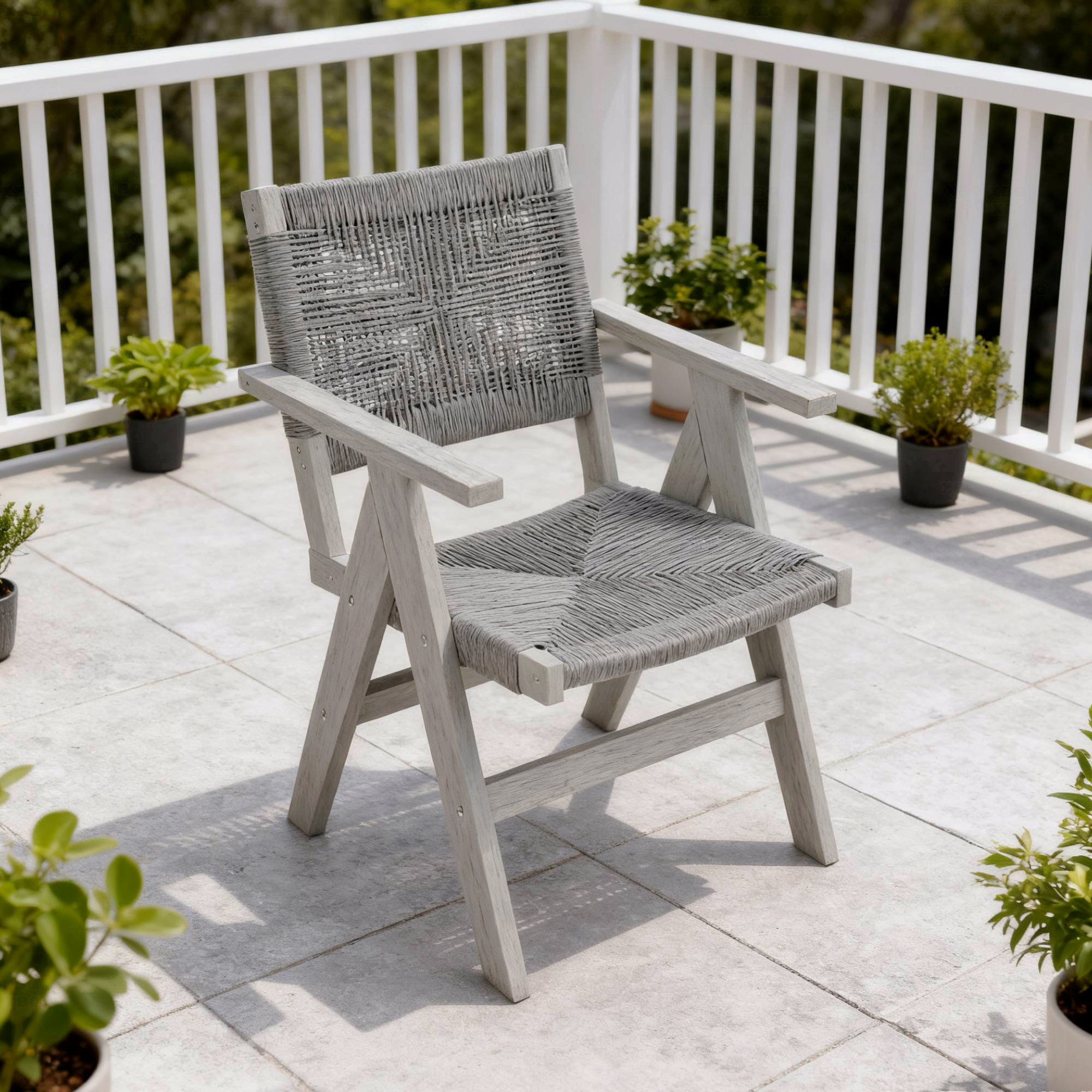 George Oliver Outdoor Patio Lounge Chair, Made Of Sturdy HIPS Material ...