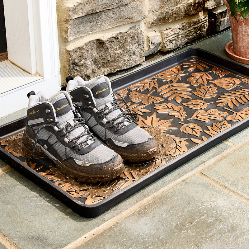 Eddie Bauer Fall Leaves Rubber Boot Trays & Reviews | Wayfair