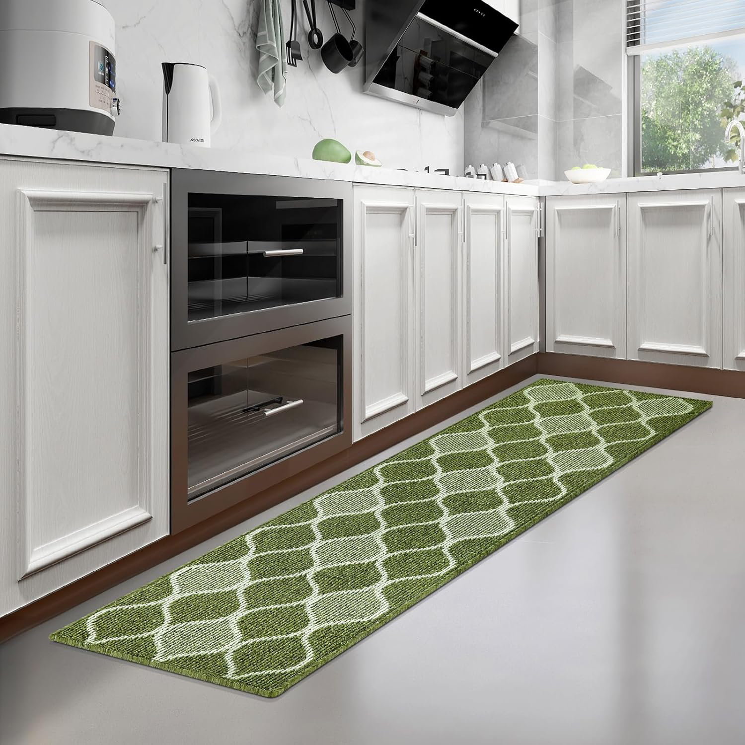 Lark Manor™ Graehl Kitchen Rugs And Mats, Non Skid Kitchen Runner Rug ...