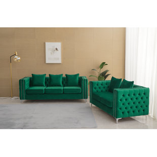 Wayfair | Green Living Room Sets You'll Love in 2024