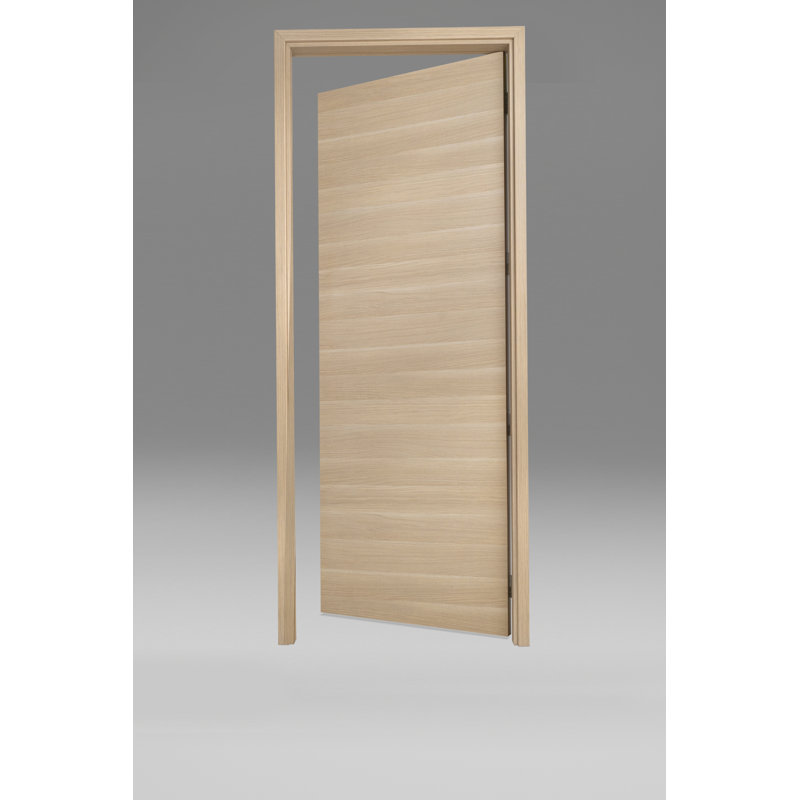 LEGNORI Urban Liso Pre-Hung Italian Interior Door White Oak Prefinished ...