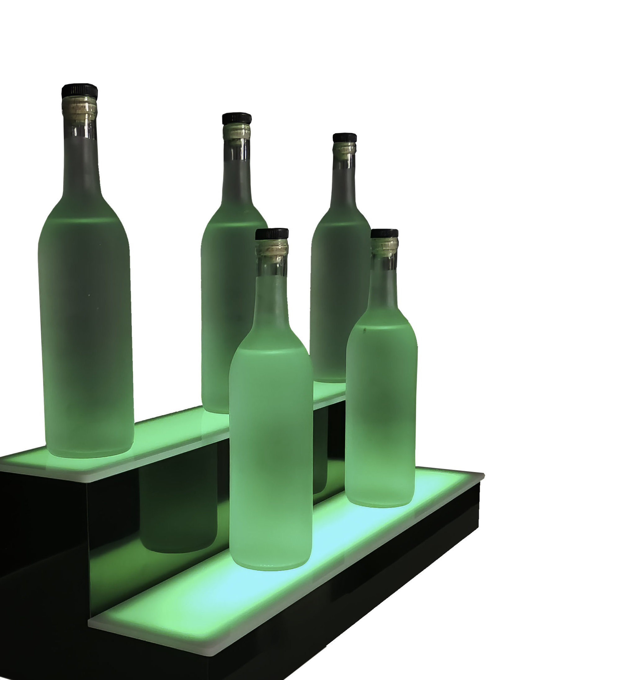 Wrought Studio™ Lemi 2 Tier Display Bar | Wayfair