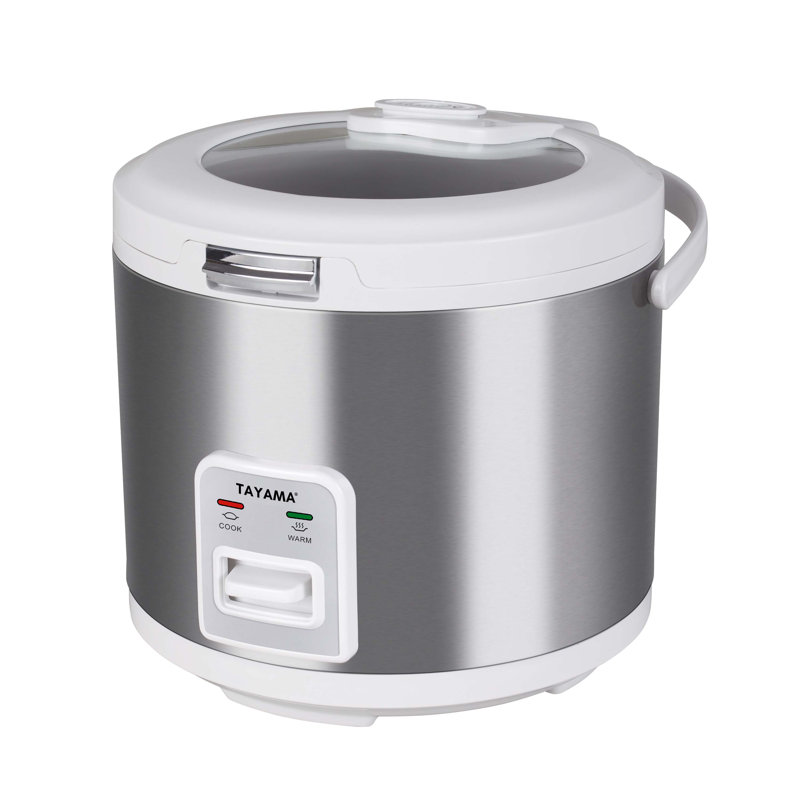 Tayama 20-cup Automatic Rice Cooker & Warmer With Glass Lid | Wayfair