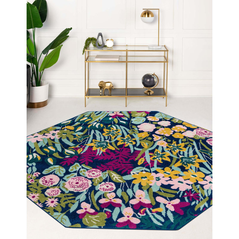 Andover Mills™ Holle Floral Area Rug & Reviews | Wayfair
