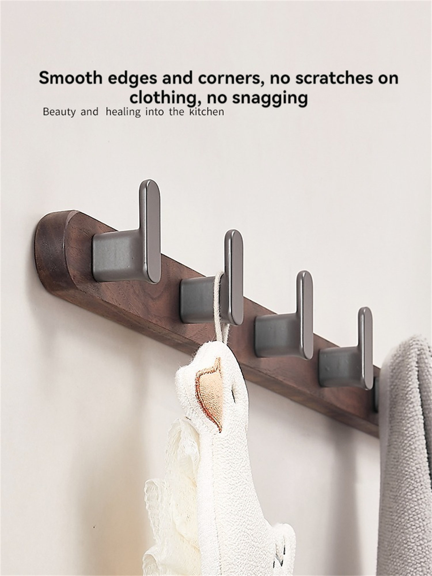 Rebrilliant Quirk Freestanding 3 - Hook Wall Mounted Coat Rack | Wayfair