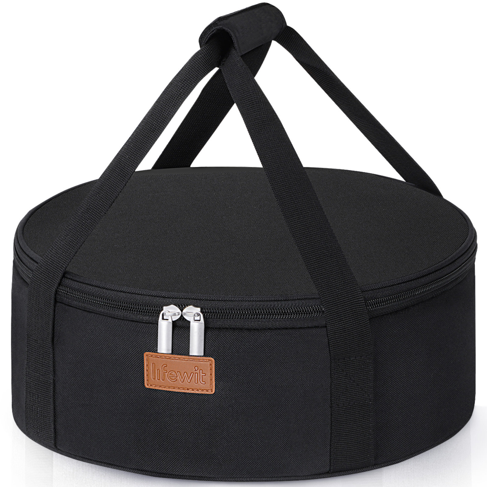 Arlmont & Co. Round Insulated Casserole Carrier For Hot And Cold Food ...