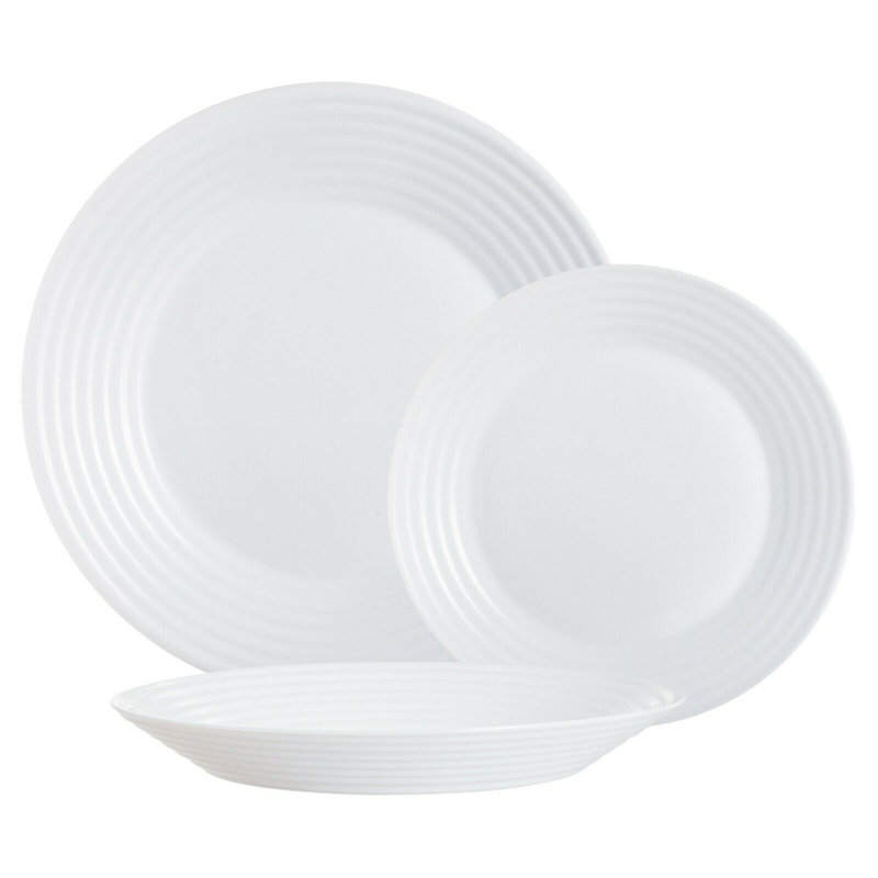 Luminarc Harena 18 Piece Dinnerware Set - Service for 6 & Reviews ...