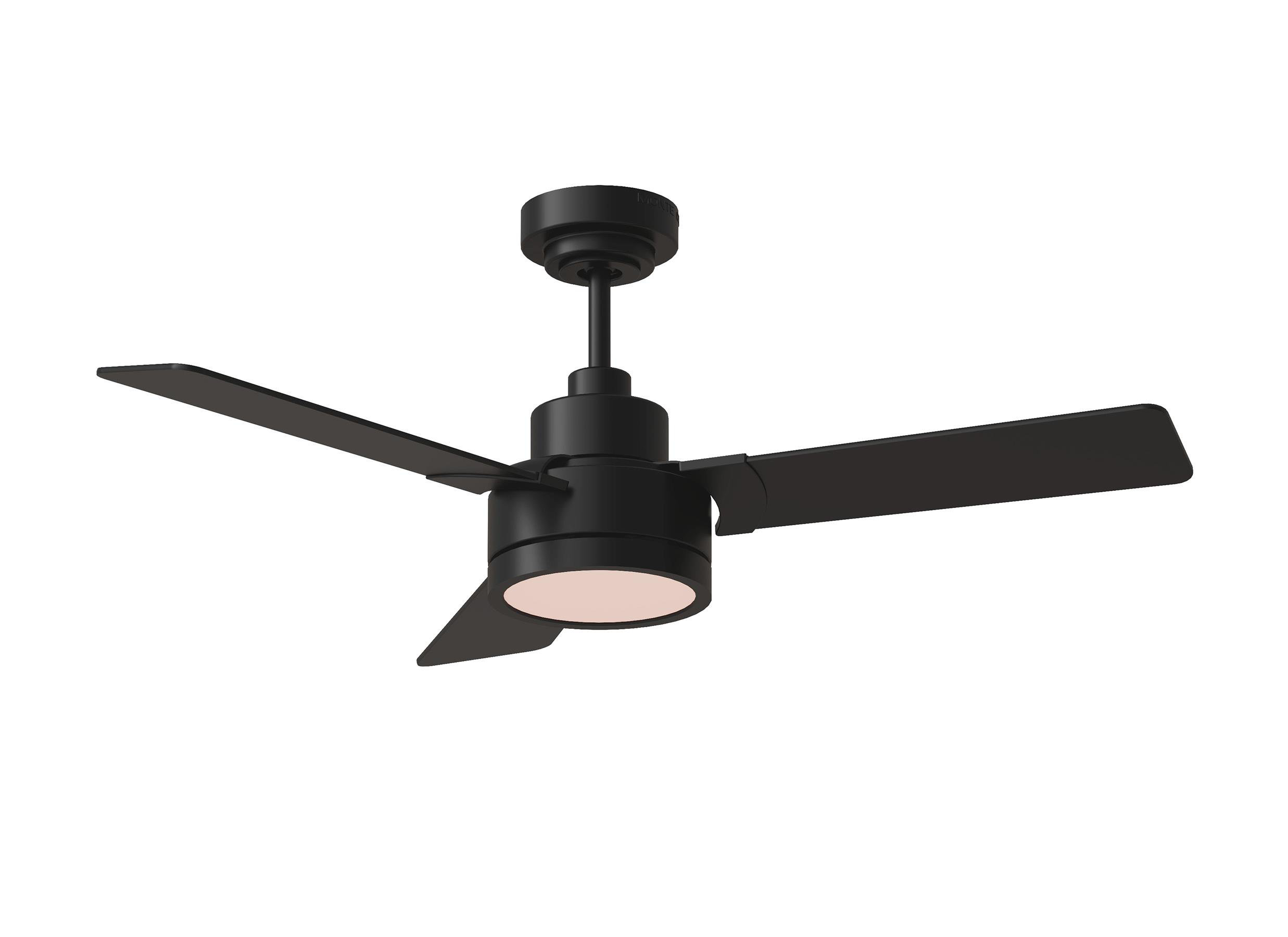 Ebern Designs 44" Ebie 3 - Blade LED Standard Ceiling Fan with Fan ...