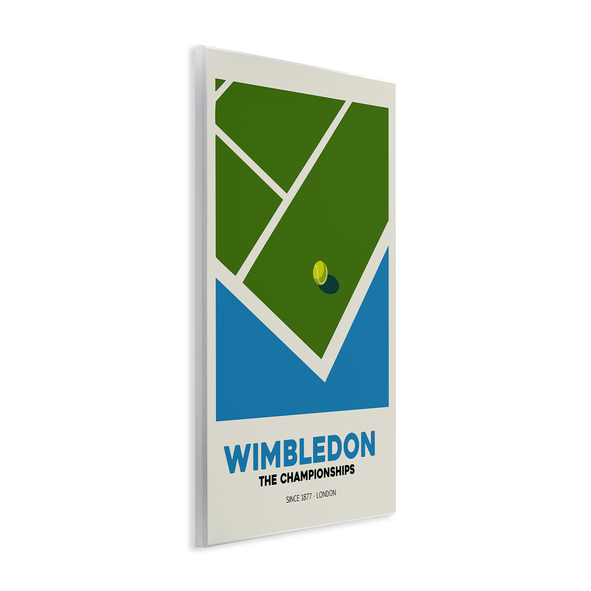 George Oliver Wimbledon Tennis Court Wall Plaque, design by Andreas ...