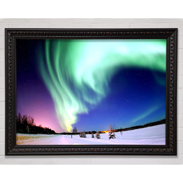 Ebern Designs Aurora Borealis - Single Picture Frame Print | Wayfair.co.uk