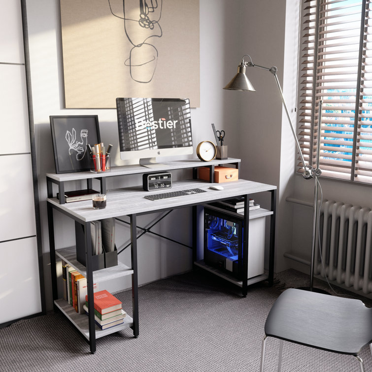 Borough Wharf Amarise 140Cm W Rectangular Computer Desk | Wayfair.co.uk