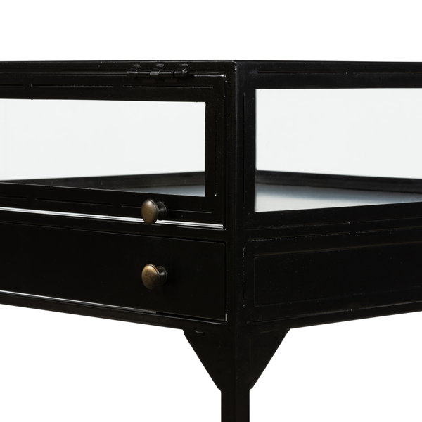 Four Hands Shadow Box End Table & Reviews | Perigold