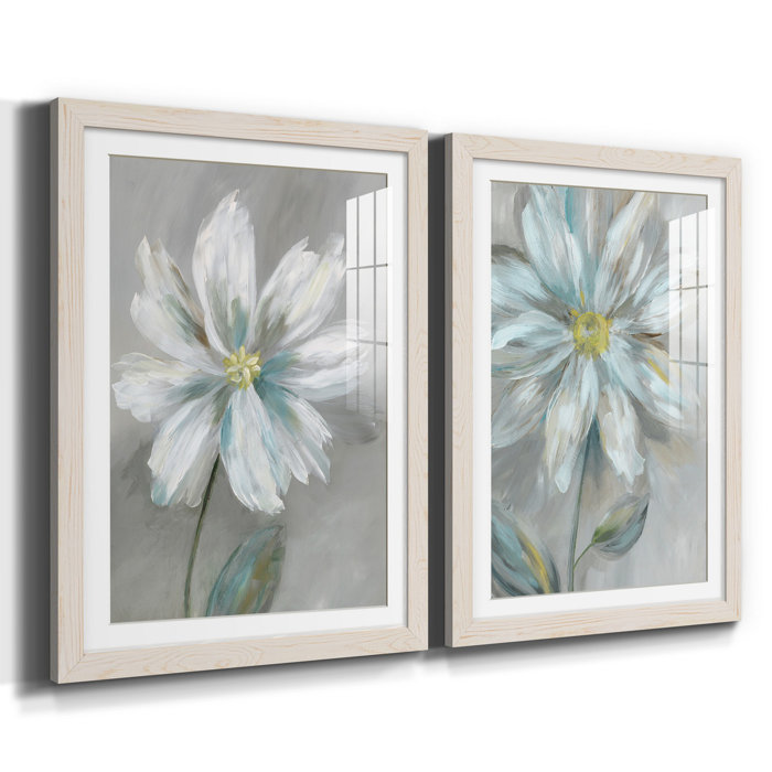 Andover Mills™ Simple Flower I 2 Pieces Print & Reviews | Wayfair