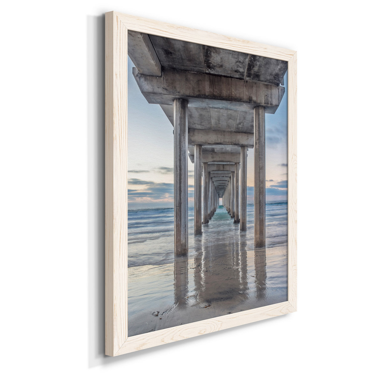 Wexford Home Scripps Pier - Picture Frame Painting on Canvas | Wayfair