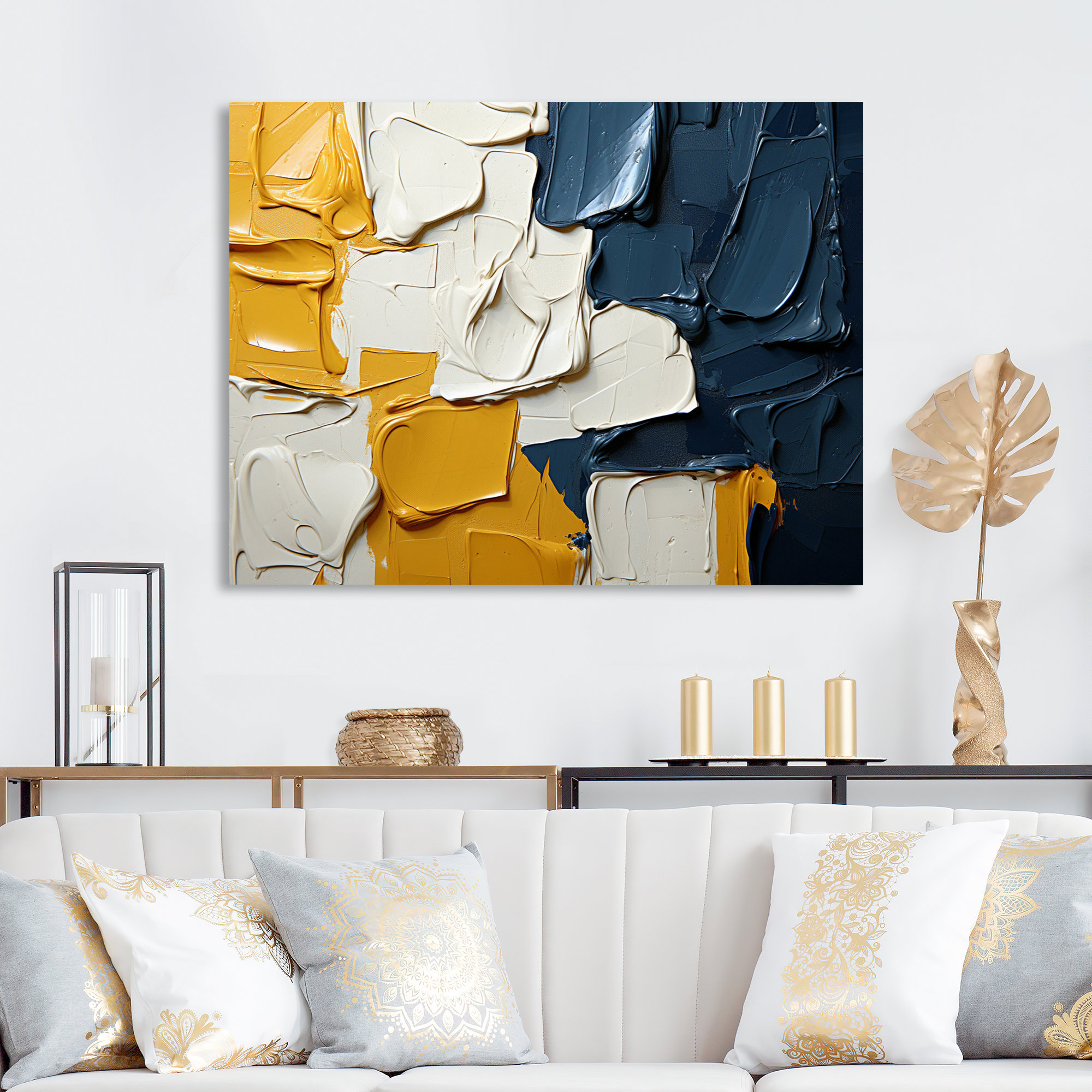 Wrought Studio Remembering Ukraine Abstract Painting I - Abstract ...