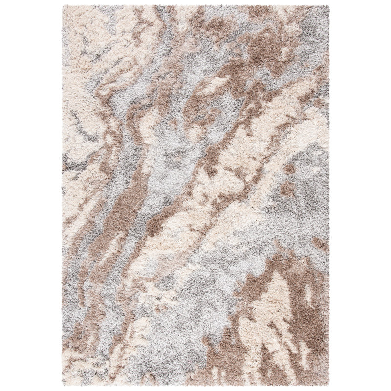 Wrought Studio Breckon 800 Performance Abstract Rug & Reviews | Wayfair