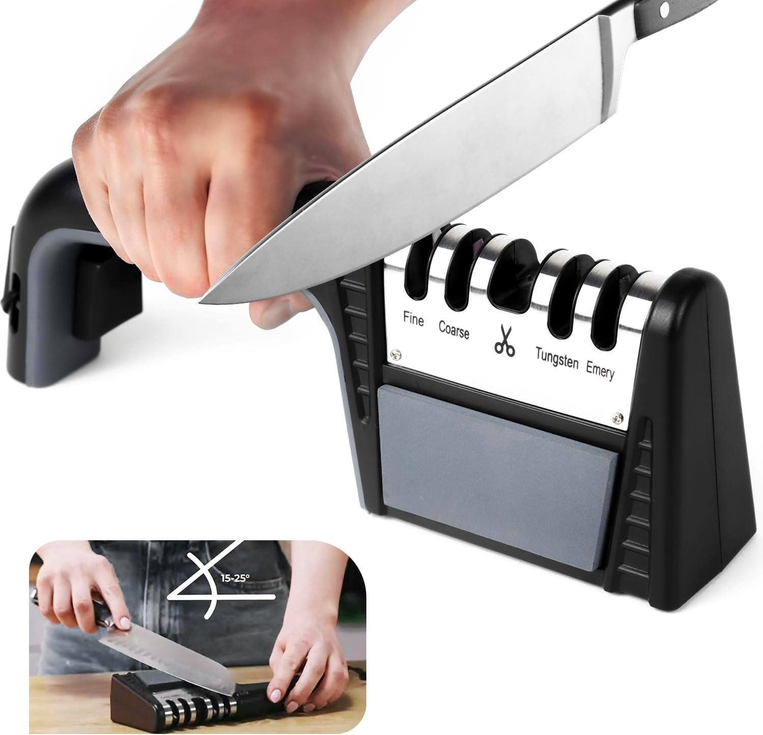 BLISS WINDOW & SCREEN, INC. 4 Stage Knife Sharpener Tool with ...