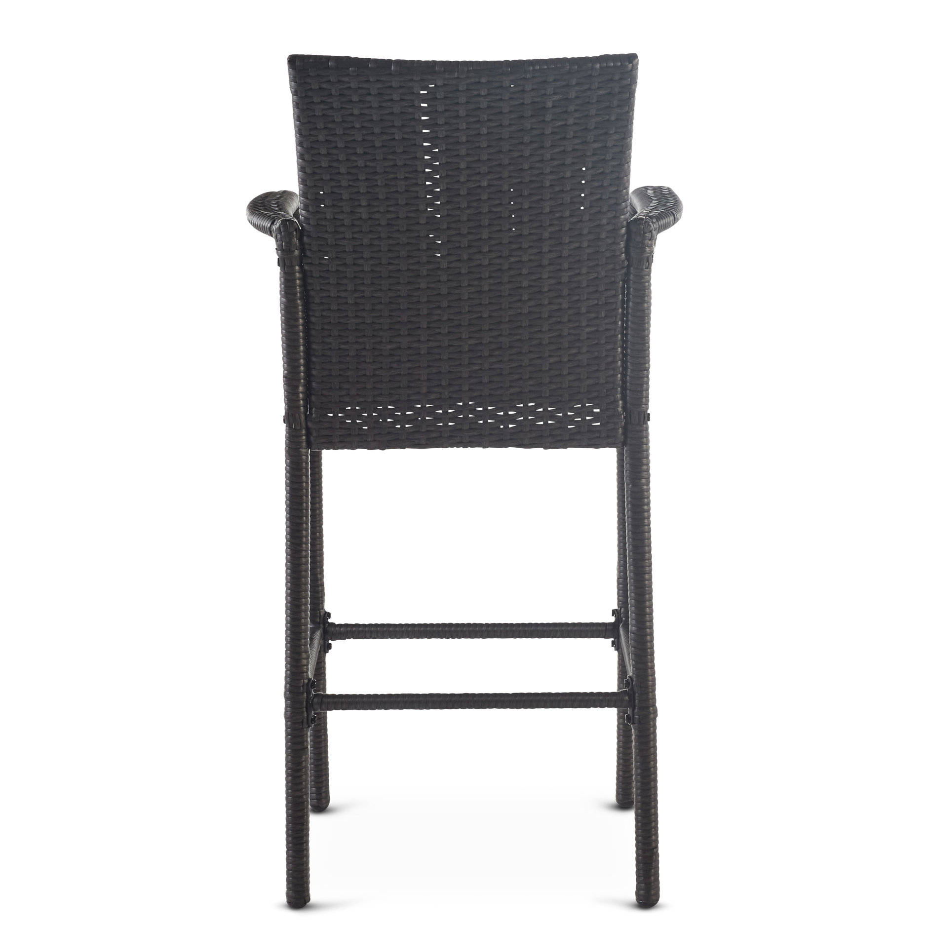 Lark Manor™ Outdoor Grey Stools ( Of 2) - Strong Metal, Weather In ...