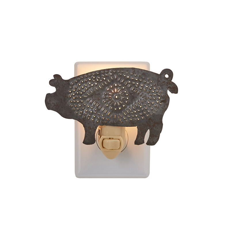 Park Designs Pig Night Light | Wayfair