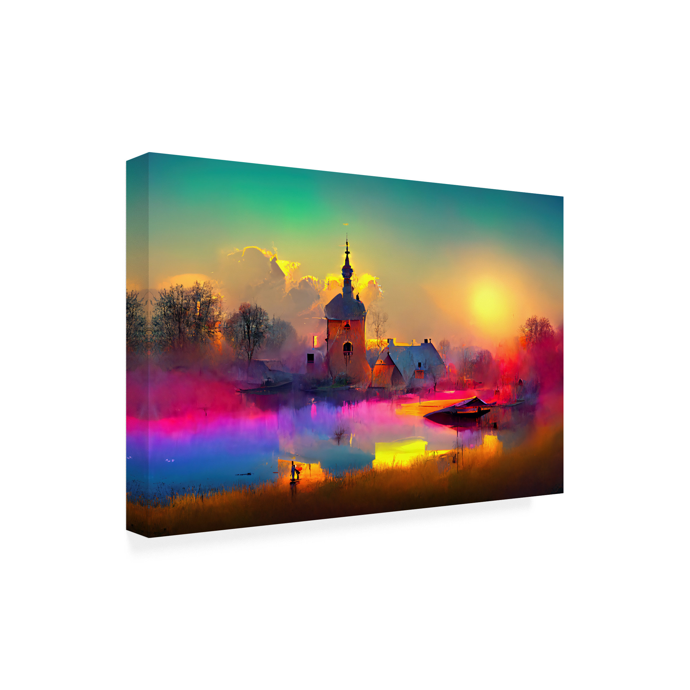 Winston Porter Tetouan Ray Heere Medieval Landscapes 9 Canvas Art | Wayfair