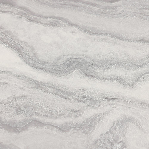 Orren Ellis Modern Marble 3D Textured Wallpaper, Deep Embossed Stone ...