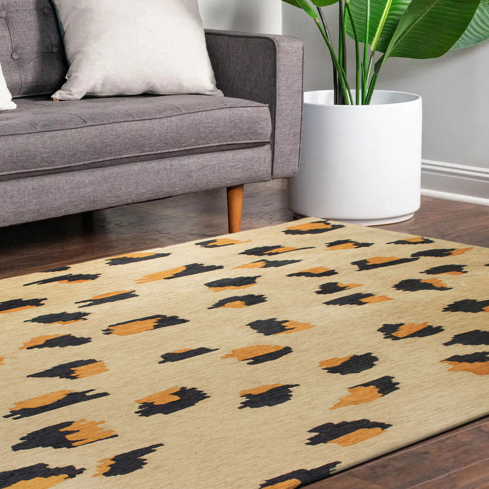 Metro Lane Mattson Machine Woven Flatweave Beige Area Rug | Wayfair.co.uk
