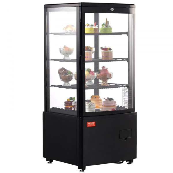 Stellweilan Tessberg Refrigerated Display Case, 3 Cu.Ft./85L Countertop ...