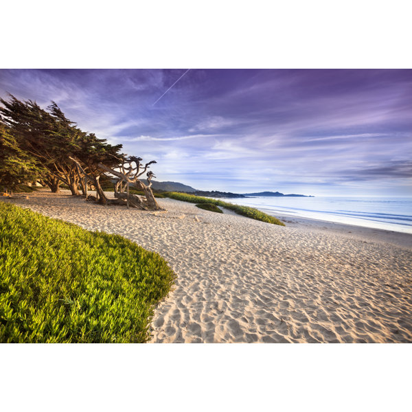 17 Stories Carmel Beach by Pgiam - Wrapped Canvas Art Prints | Wayfair ...