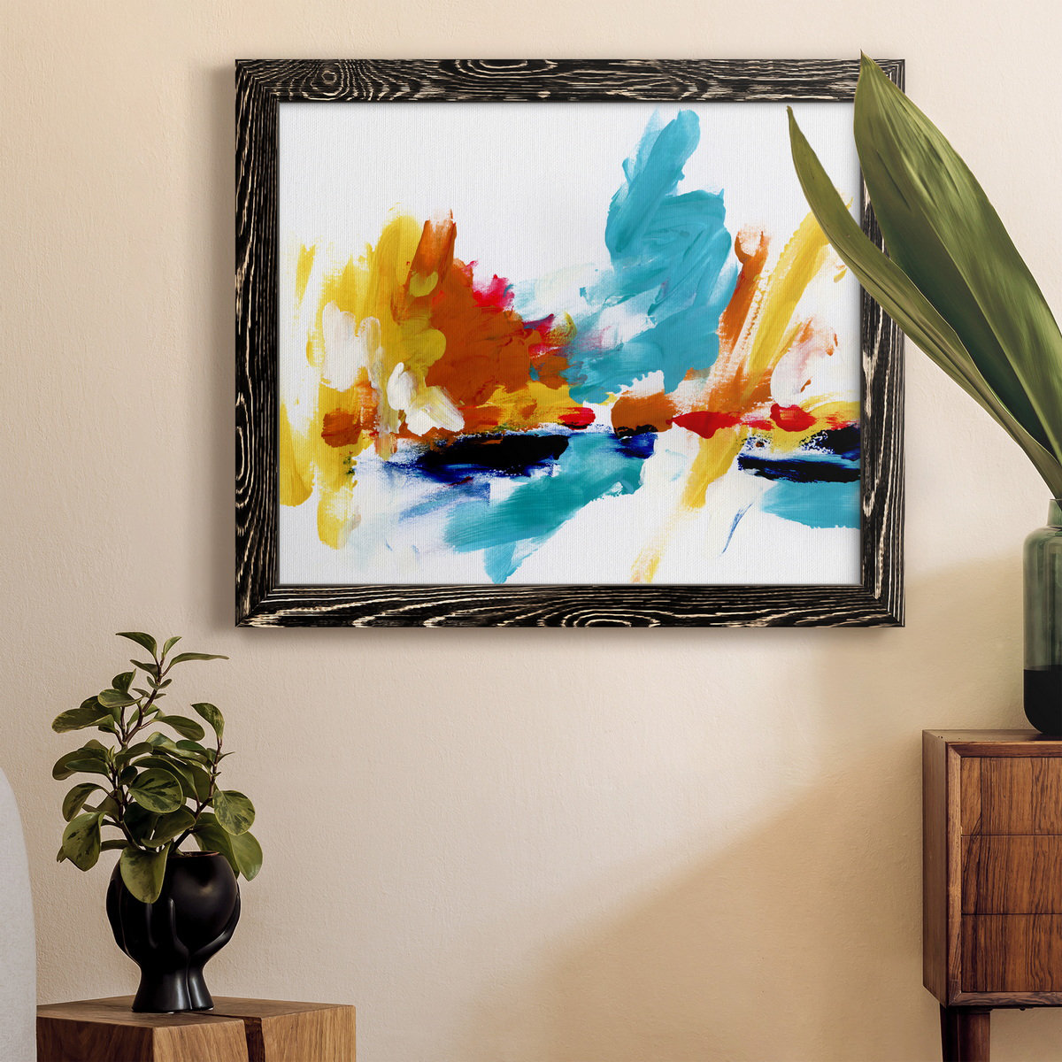 Wrought Studio™ Captive Color II - Picture Frame Painting Print on ...