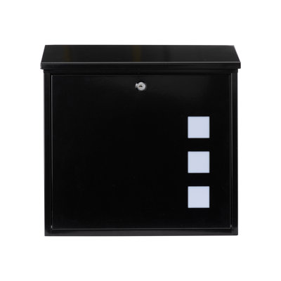 BURG-WÄCHTER Aire Wall Mounted Galvanised Steel Lockable Weatherproof ...