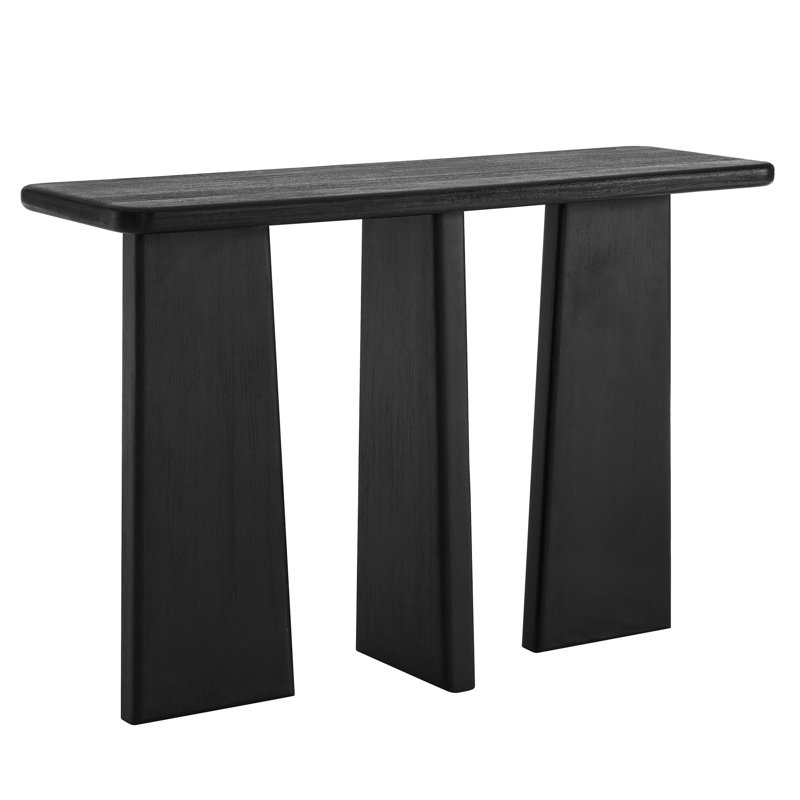 Modway Porter 45" Wood Console Table In Black | Wayfair