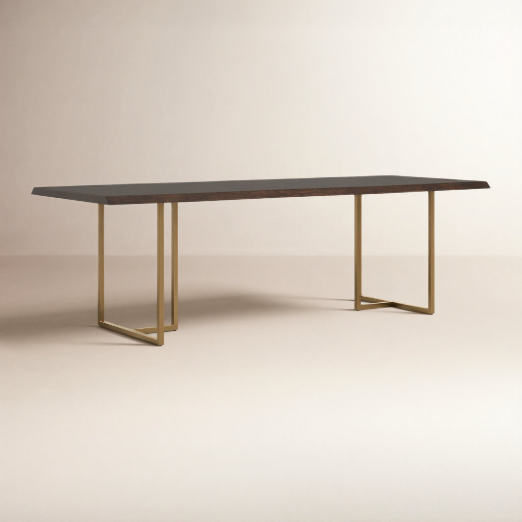 Joss & Main Remi 90" Solid Acacia Dining Table & Reviews | Wayfair