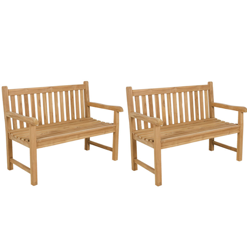 American Eco Living Teak Outdoor Bench | Wayfair