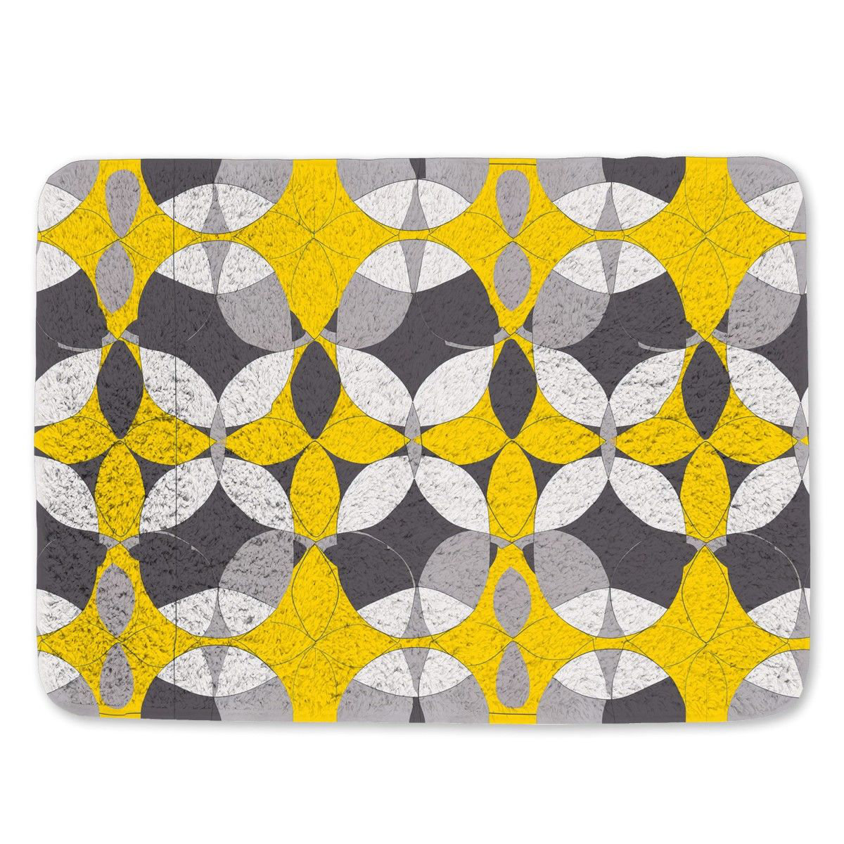 East Urban Home Dera Geometric Bath Mat | Wayfair